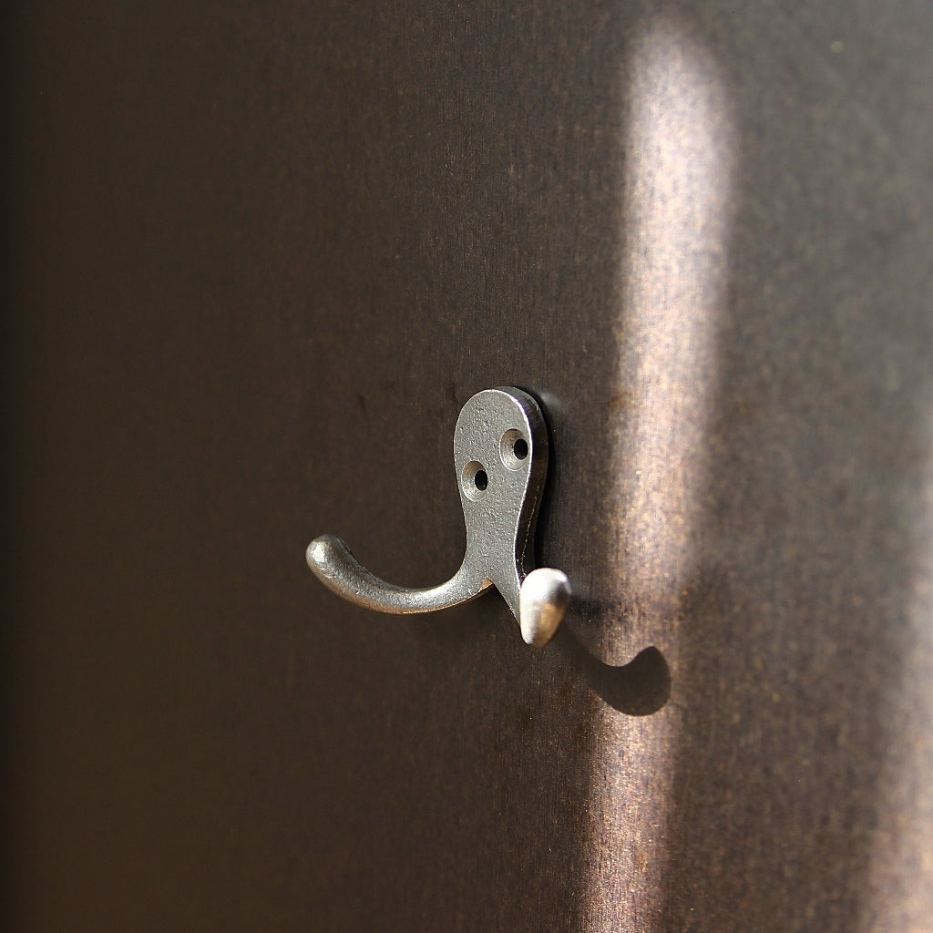 Cast Iron Double Robe Hook | Peter Fields