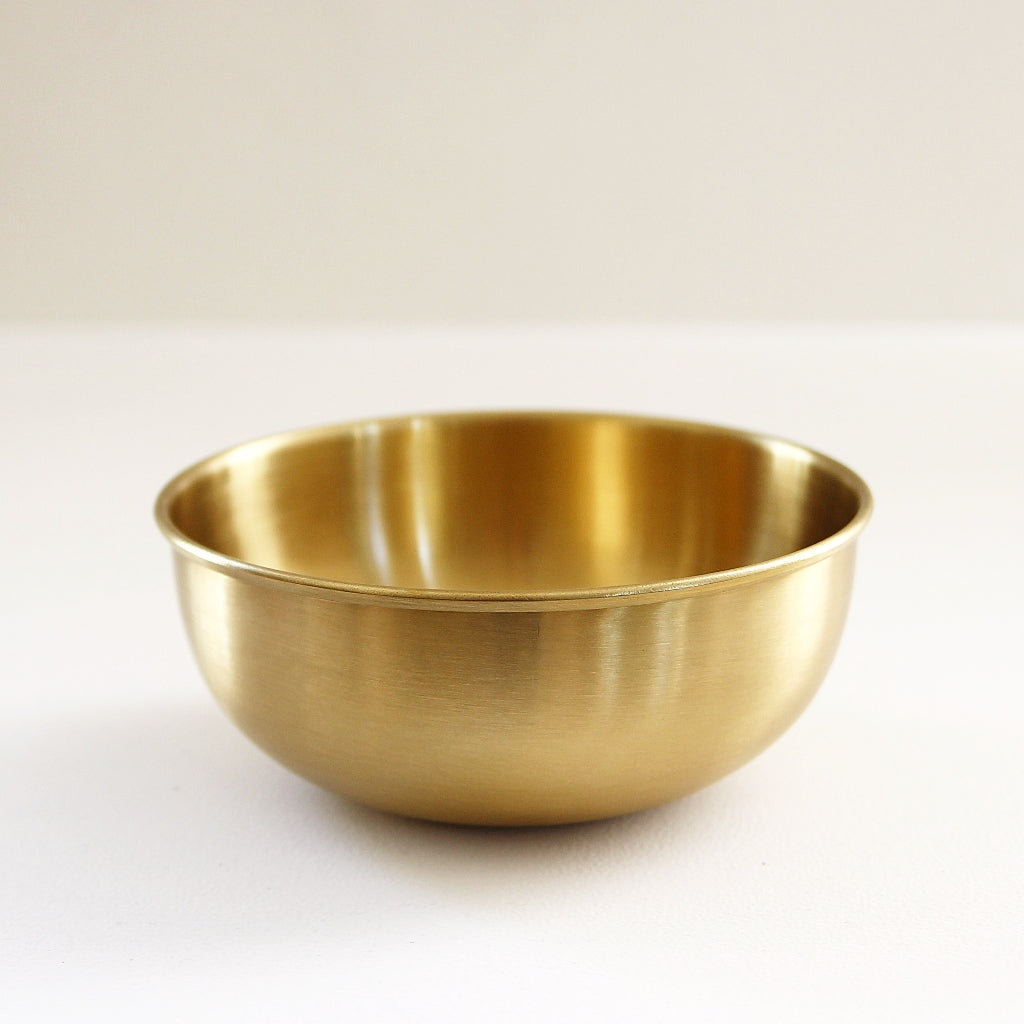Round Brass Bowl XL | Fog Linen Work | Peter Fields