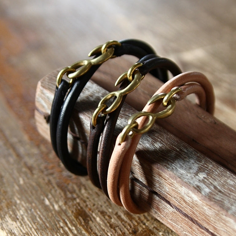 SasoRi Leather Bracelet | Smoky Sumi´s Store – Peter Fields