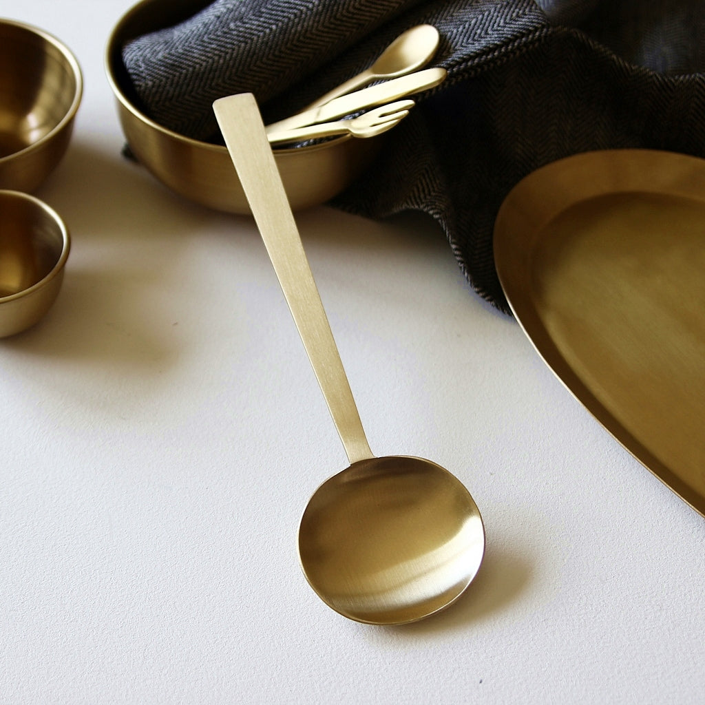 Brass Spoon - medium – Peter Fields
