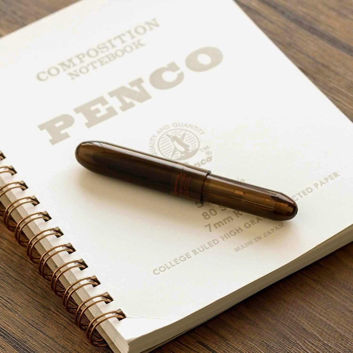 Bullet Ballpoint Pen Light brown | Penco | Peter Fields
