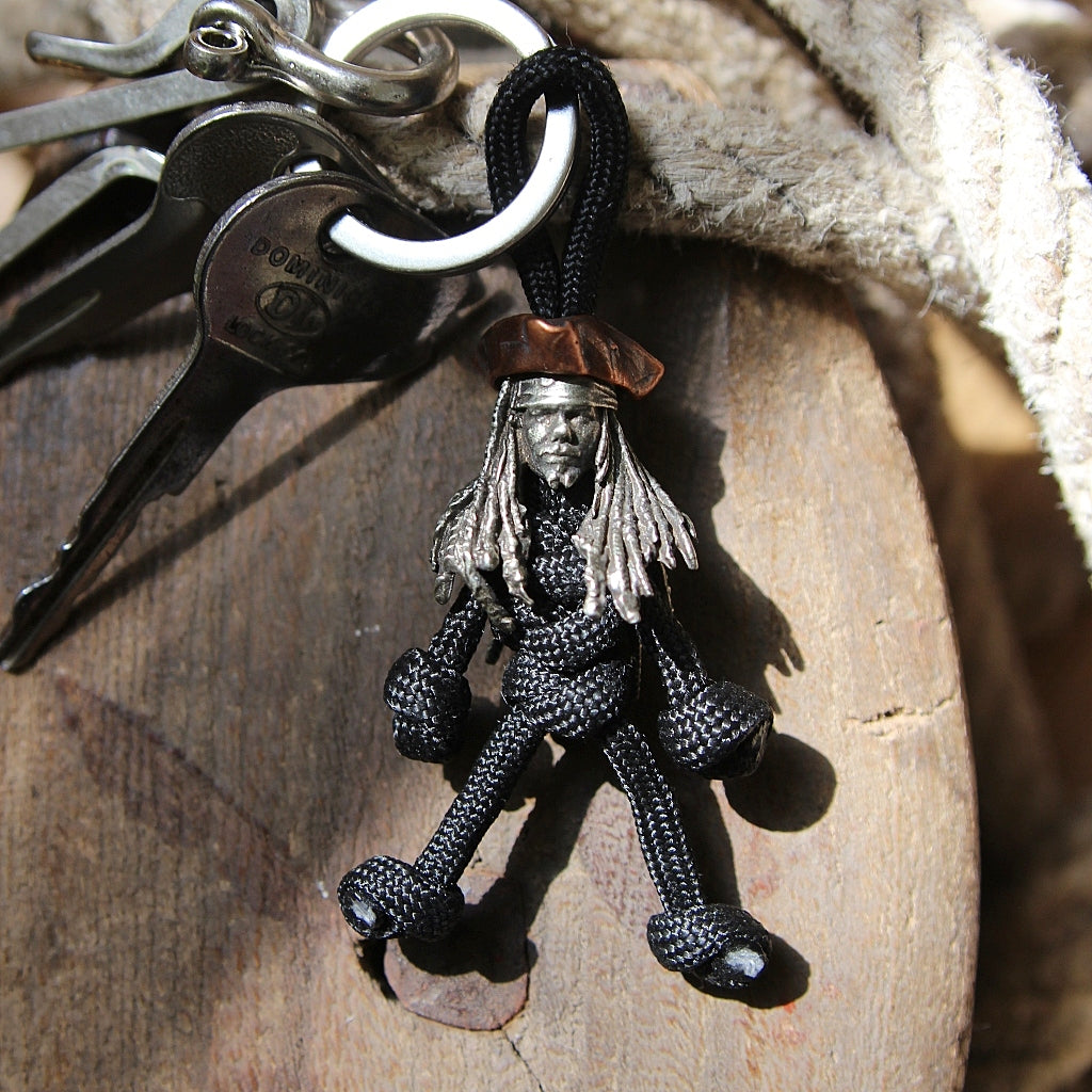 Jack Sparrow Keychain | Paracord Buddy | Peter Fields