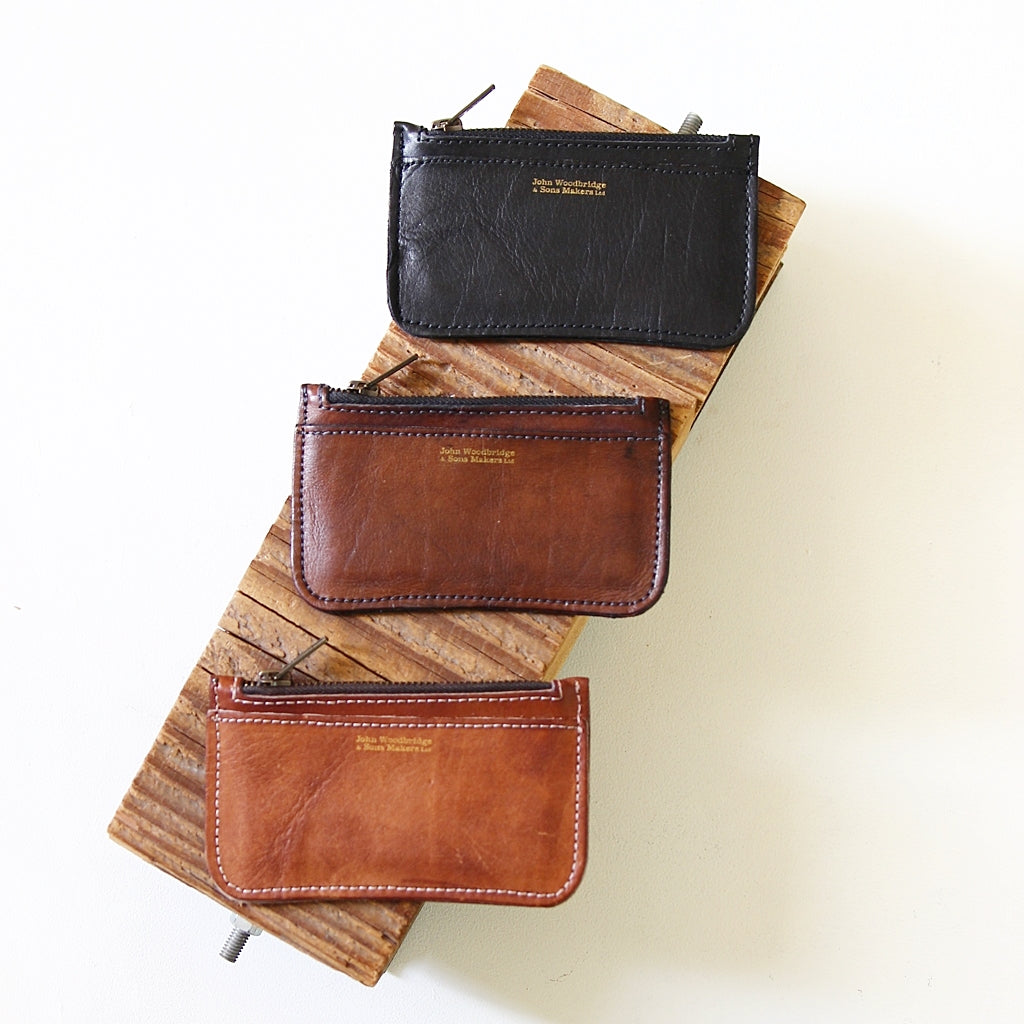 Small Zipped Wallet | John Woodbridge | Peter Fields